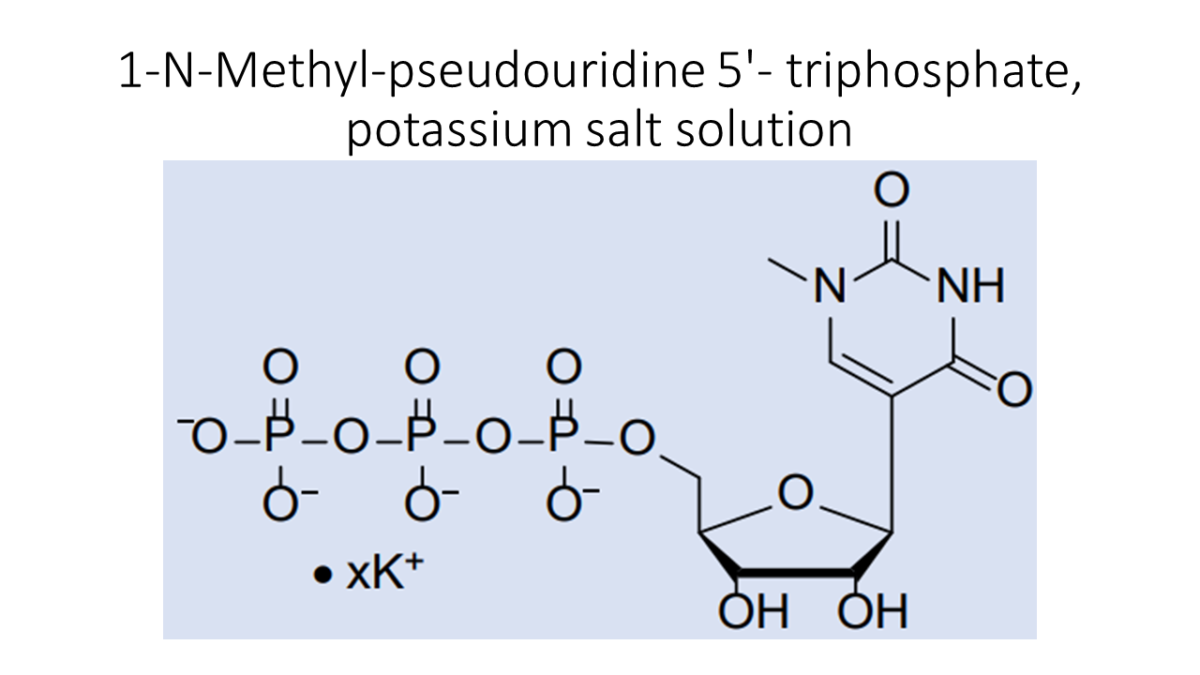 1-N-Methyl-pseudouridine 5′- triphosphate, potassium salt solution ...
