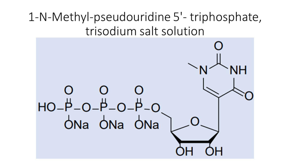 1-N-Methyl-pseudouridine 5′- triphosphate, trisodium salt solution ...